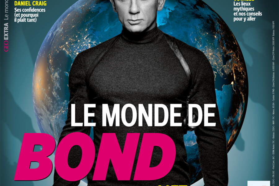Au sommaire du GEO Extra spécial James Bond - GEO