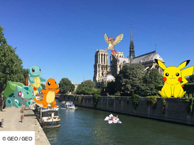 Pokémon Go, le jeu qui vous fait voir le monde autrement - Geo.fr