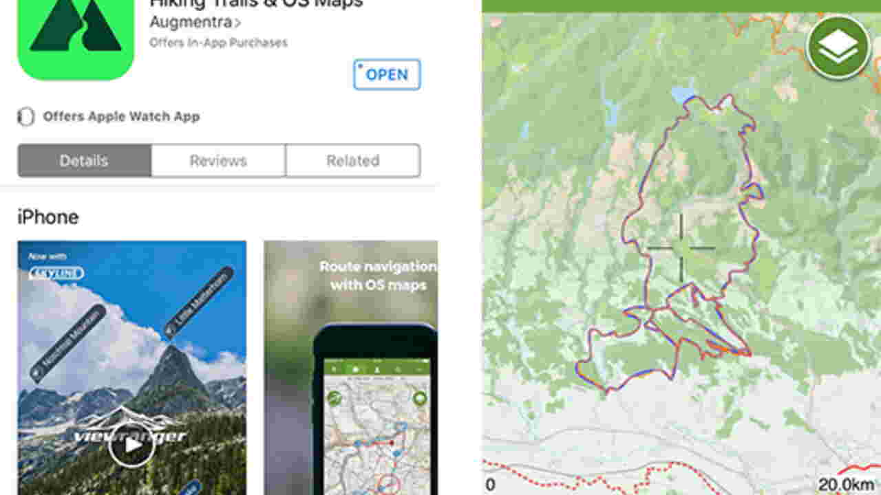 Les applis pour vous accompagner lors d'un trail ou d'un trek - Geo.fr