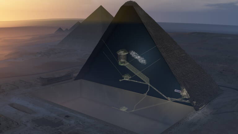 Comment la pyramide de Khéops a-t-elle été construite ? - Geo.fr