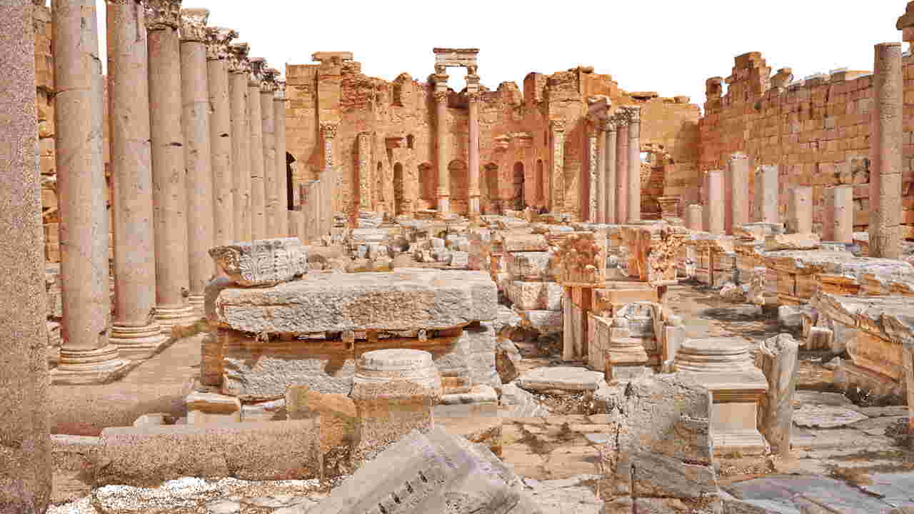 Libye : Leptis Magna en 3D, la "Rome de l'Afrique" en majesté - Geo.fr