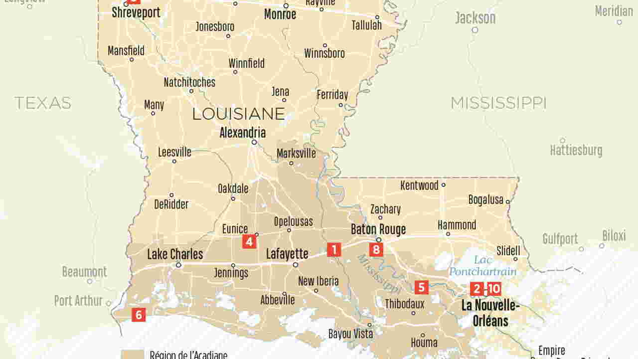 10 choses à faire en Louisiane - Geo.fr