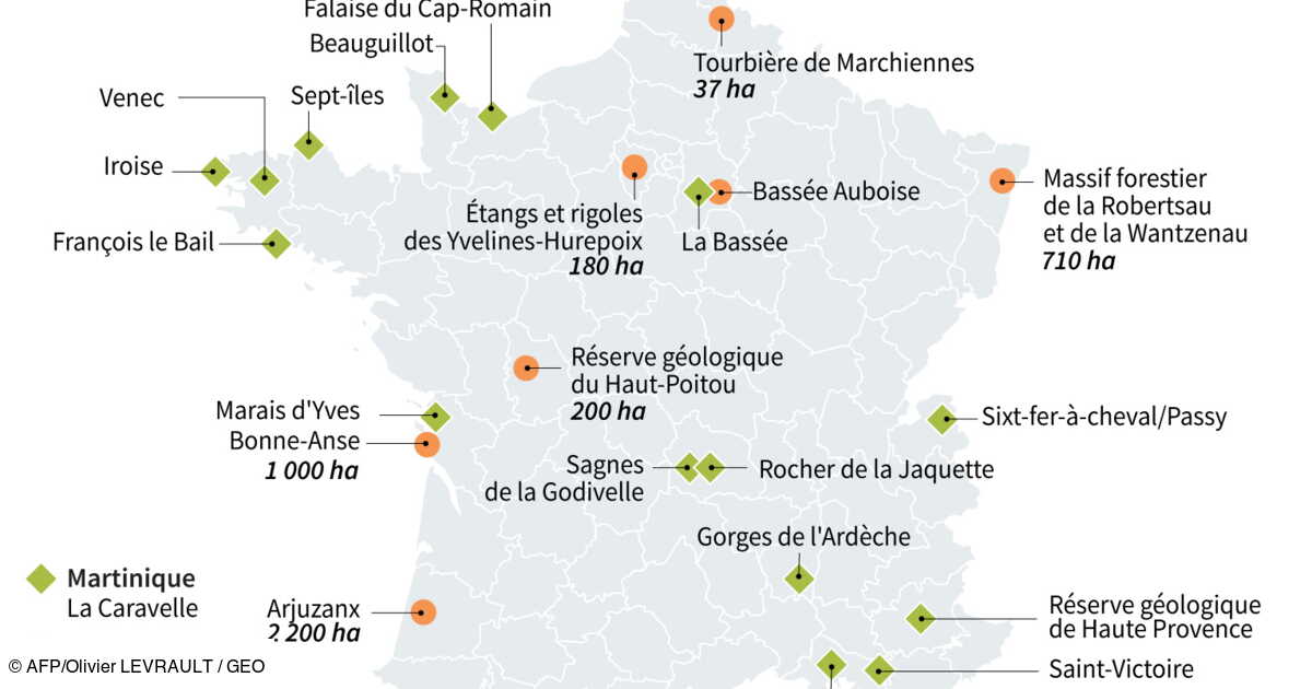 En France, de nouvelles réserves naturelles pour aller vers 30% d'aires ...