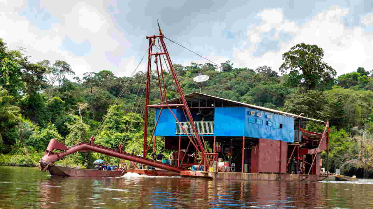 Face à l'orpaillage clandestin, les Wayanas de Guyane veulent "de l'eau ...
