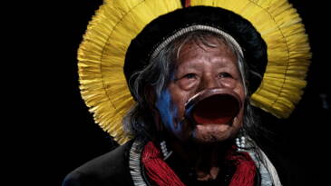 En Amazonie, le chef Raoni lance un appel à l'aide pour faire face à la ...