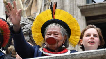 En Amazonie, le chef Raoni lance un appel à l'aide pour faire face à la ...