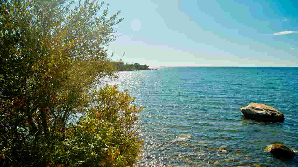 Pour la première fois depuis 300 ans, l'île de Sipson au large de Cap ...