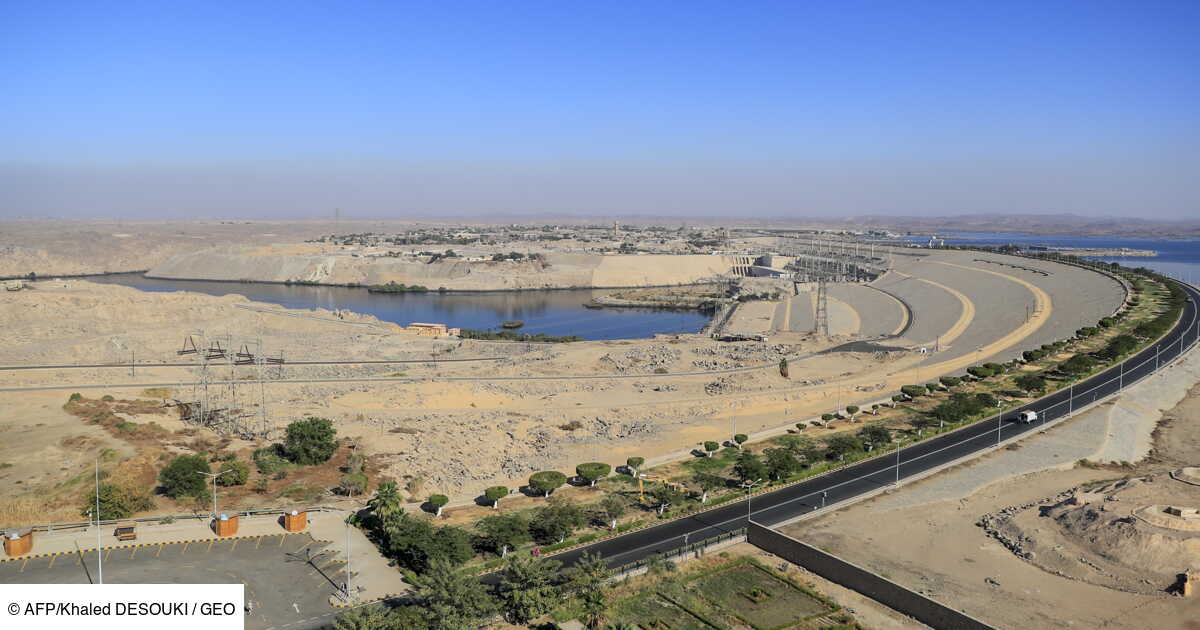 Il y a 50 ans, le Haut barrage d'Assouan domptait les eaux du Nil - Geo.fr