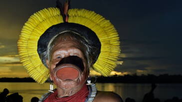 En Amazonie, le chef Raoni lance un appel à l'aide pour faire face à la ...