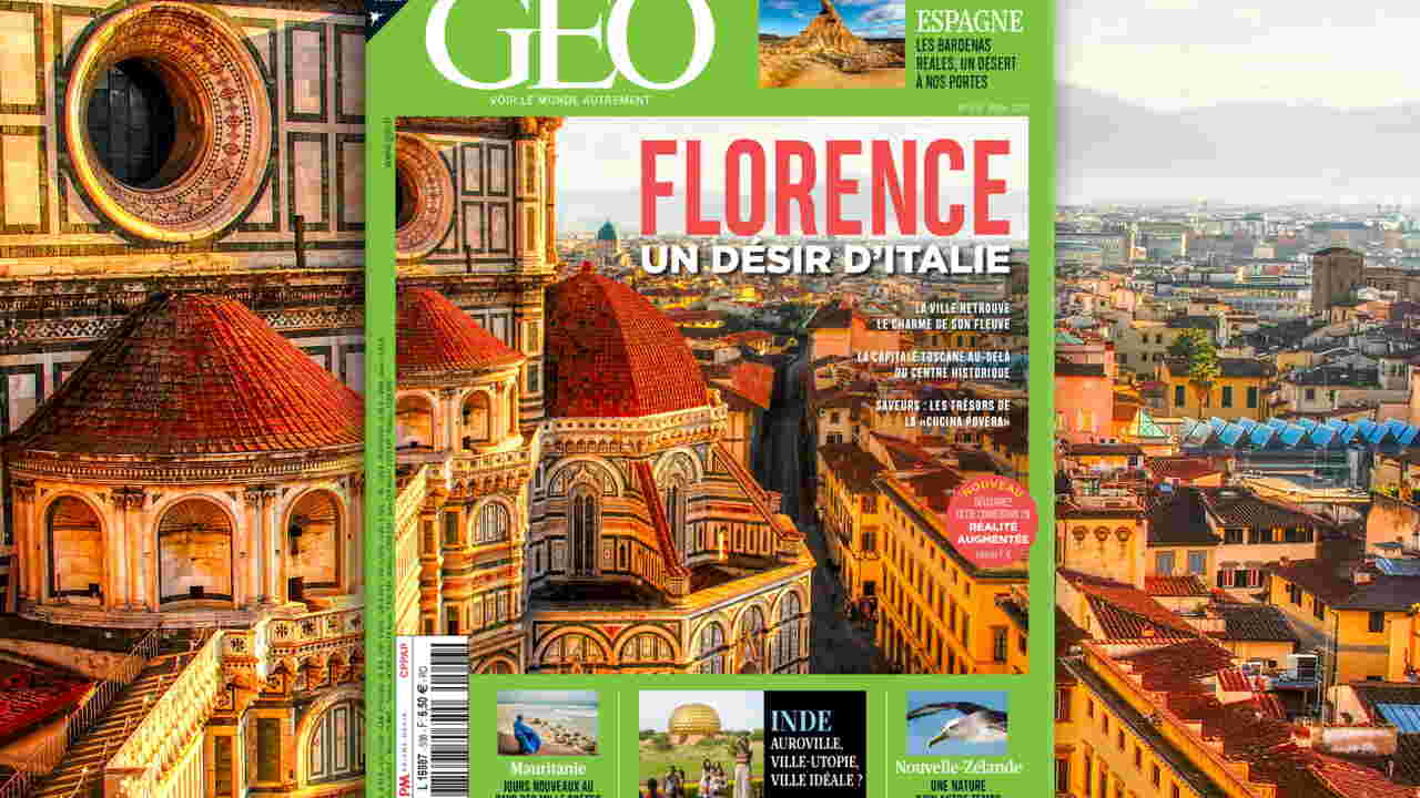 Envie d'Italie ? Florence au sommaire du nouveau numéro de GEO - Geo.fr