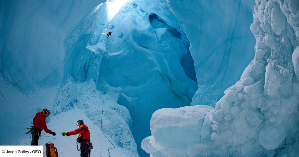 En immersion sous la calotte glaciaire, ce géologue a exploré les ...
