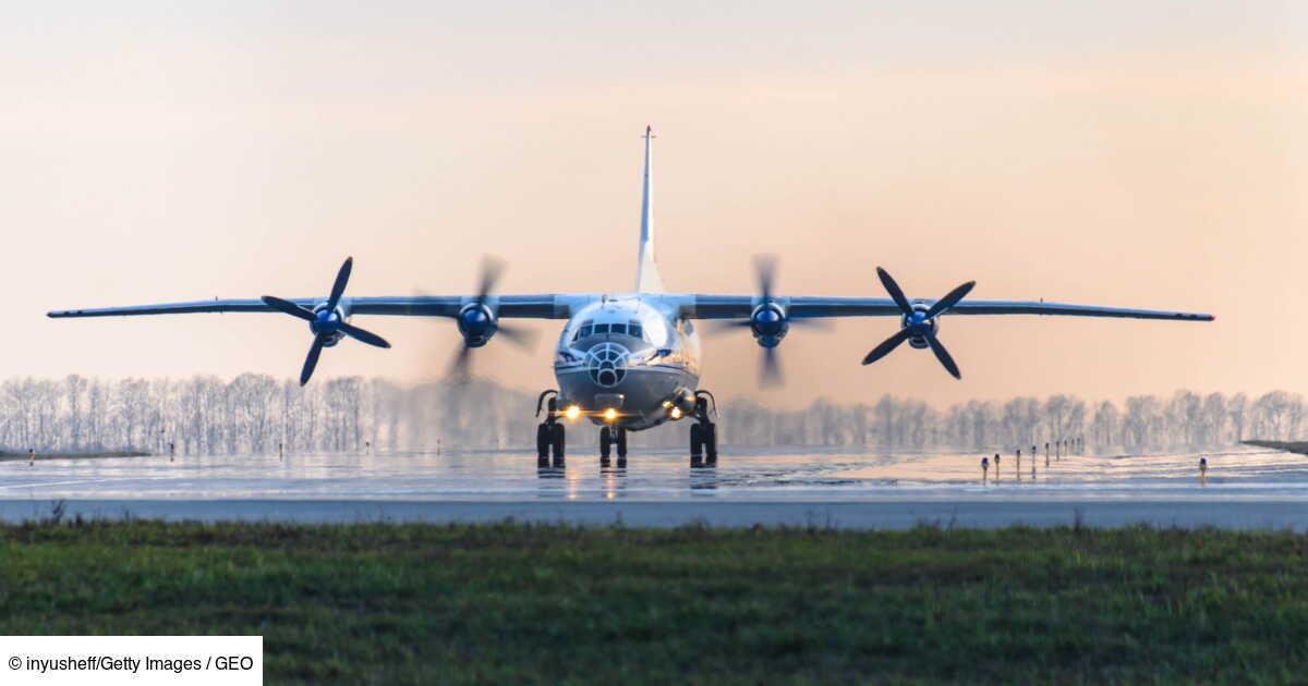 Des avions-cargos Antonov 12 vétustes survolent le ciel d'Europe - Geo.fr