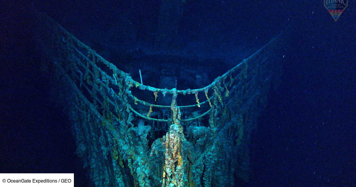 Titanic : une nouvelle expédition livre des images inédites de l'épave ...
