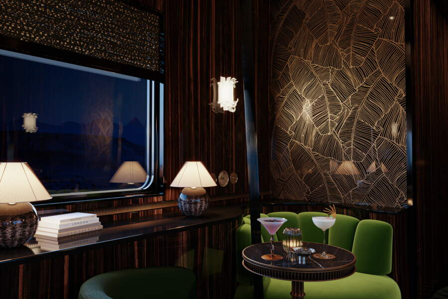 Découvrez le décor du futur Orient-Express, qui roulera entre Paris et ...