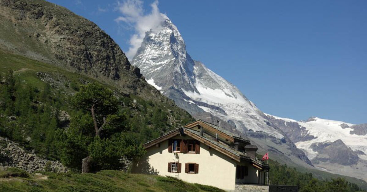 le Cervin depuis la randonnée des 5 lac, - Geo.fr