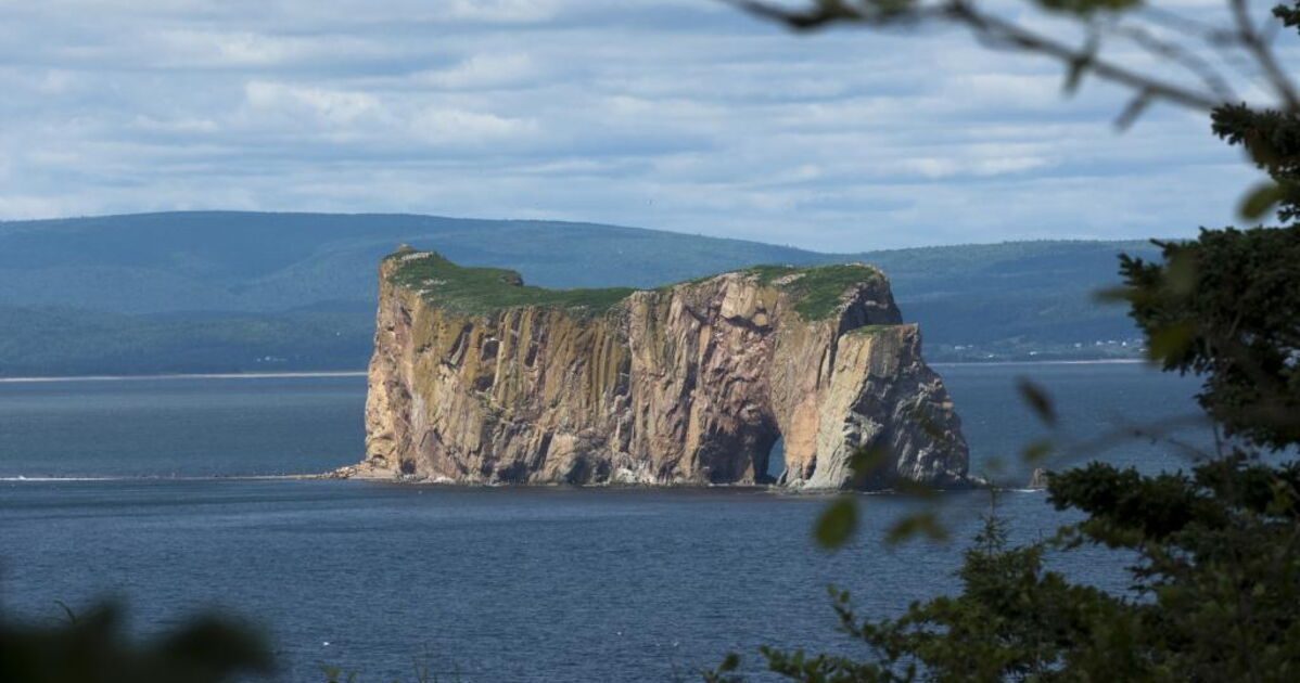Roché Percé (Gaspésie), - Geo.fr