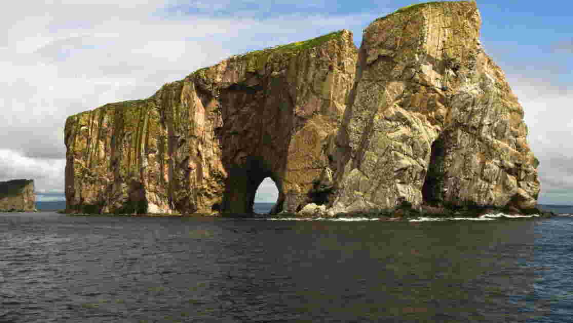 Roché Percé (Gaspésie), - Geo.fr