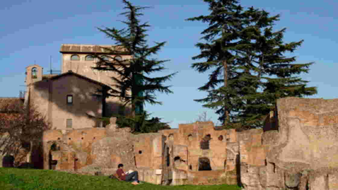 Ruines du mont Palatin, Rome, - Geo.fr