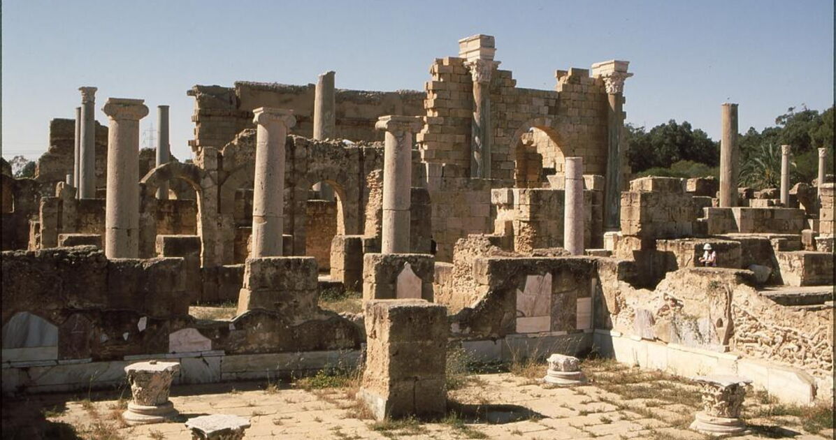 LEPTIS MAGNA, THERMES D'HADRIEN - Geo.fr