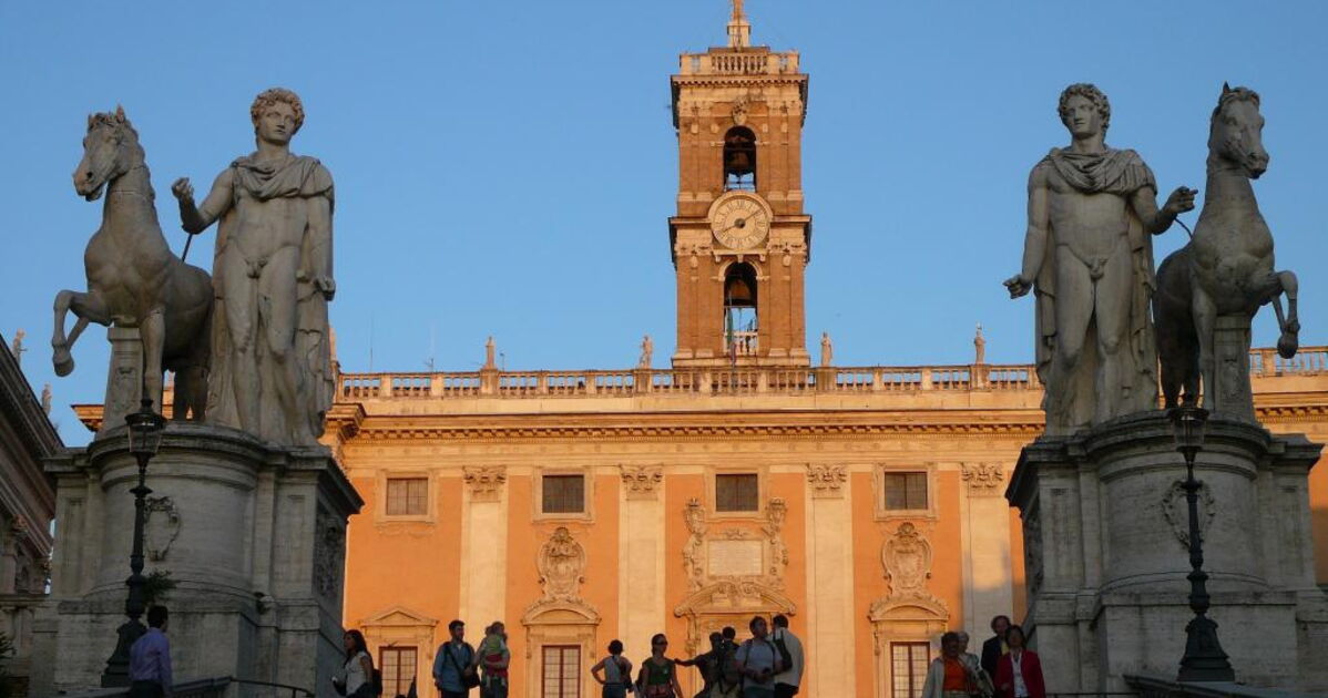 place du capitole Rome, - Geo.fr