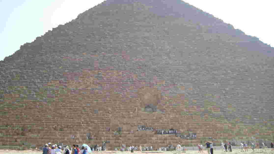 2009 11 09 PYRAMIDE DE KHÉOPS 3239.jpg, La pyramide... - Geo.fr