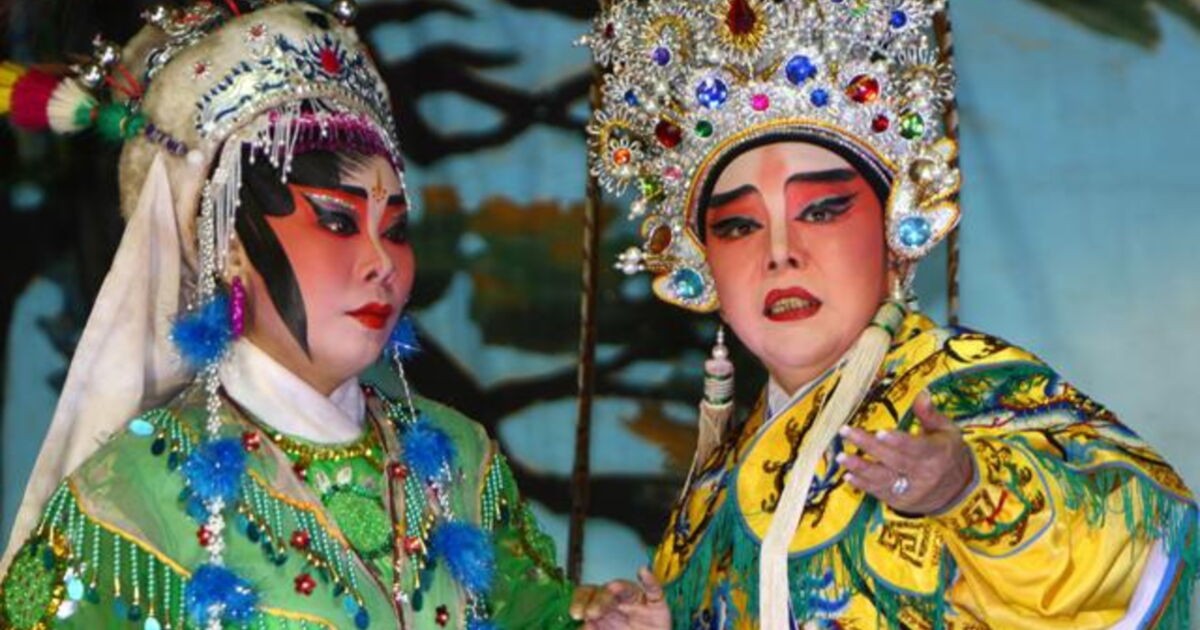Opera chinois à Penang, - Geo.fr