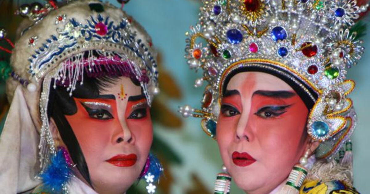Opera chinois à Penang, - Geo.fr