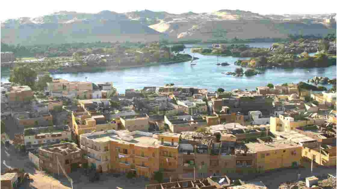 Assouan île Eléphantine Ruines d'Abou, Assouan, l’ancienne... - Geo.fr