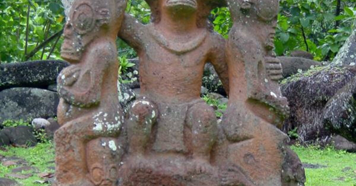 NUKU HIVA HATIHEU, Statue des Iles Marquises - Geo.fr