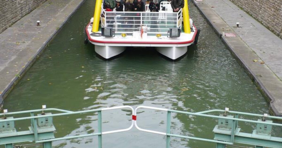 Une écluse, - Geo.fr