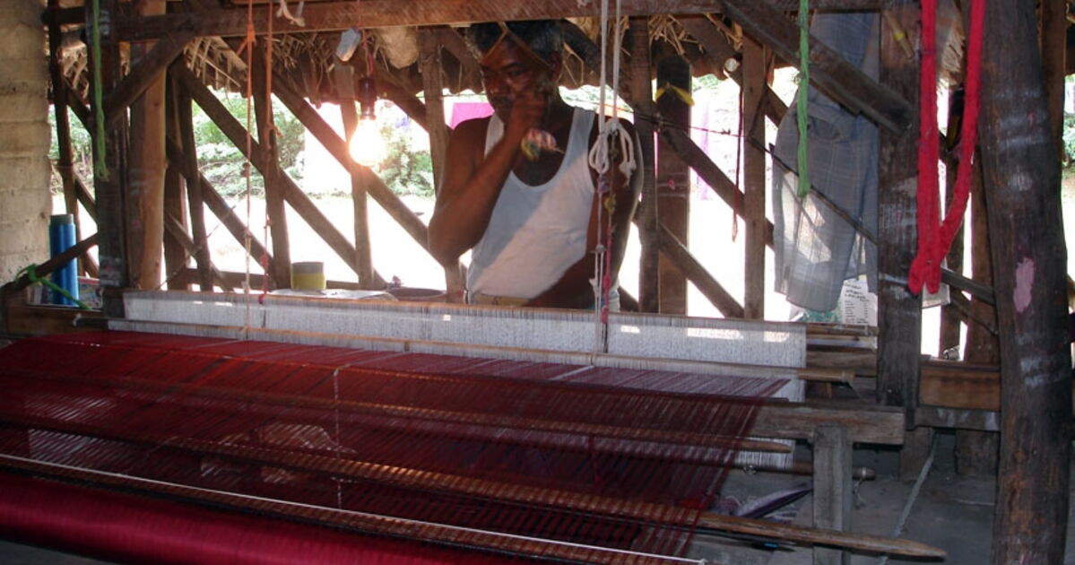 Un tisserand, Merci rivejan… - Geo.fr