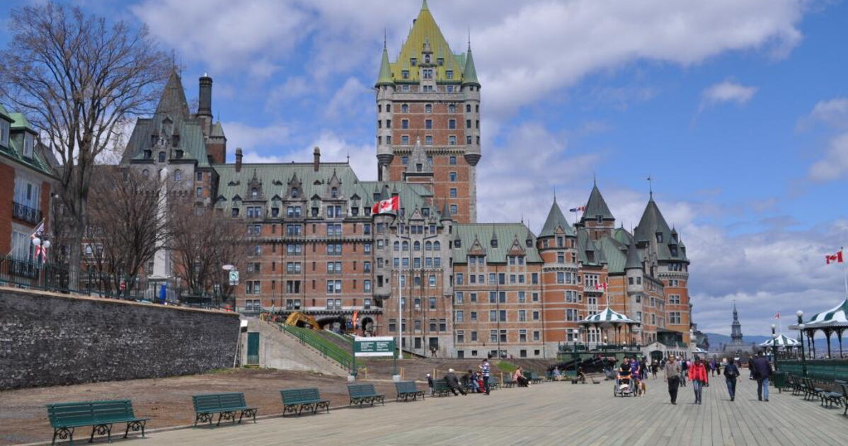 Château Frontenac - Québec - CANADA, - Geo.fr