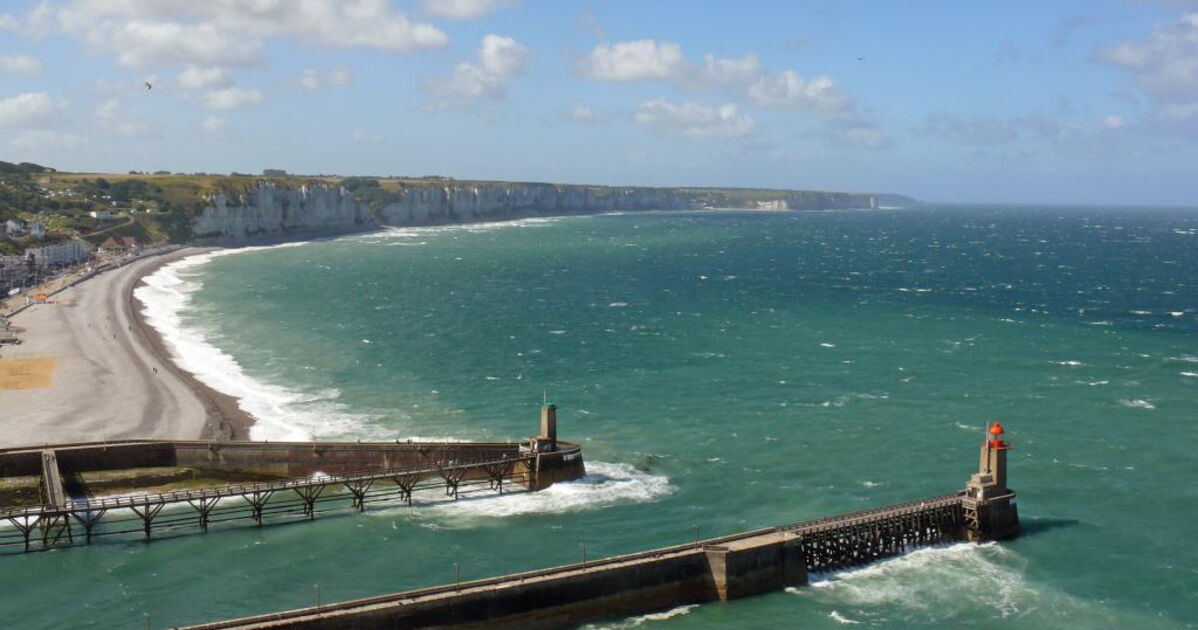 Entrée du Port de Fécamp, - Geo.fr