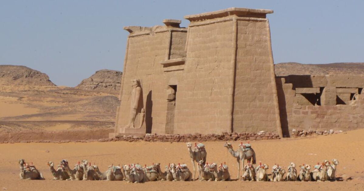 Wadi es-Séboua.JPG, Le Temple de Wadi es-Séboua («... - Geo.fr