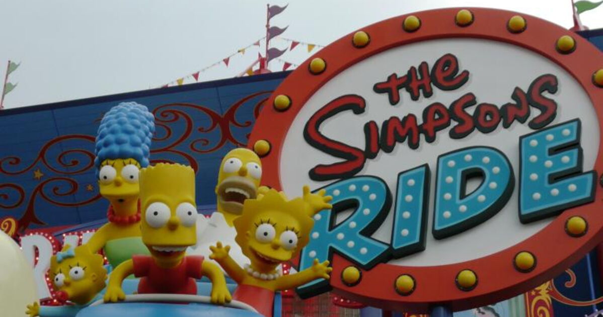 Universal (The Simpsons Ride), - Geo.fr