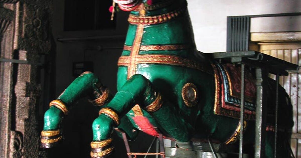 char cheval Meenakshi, - Geo.fr