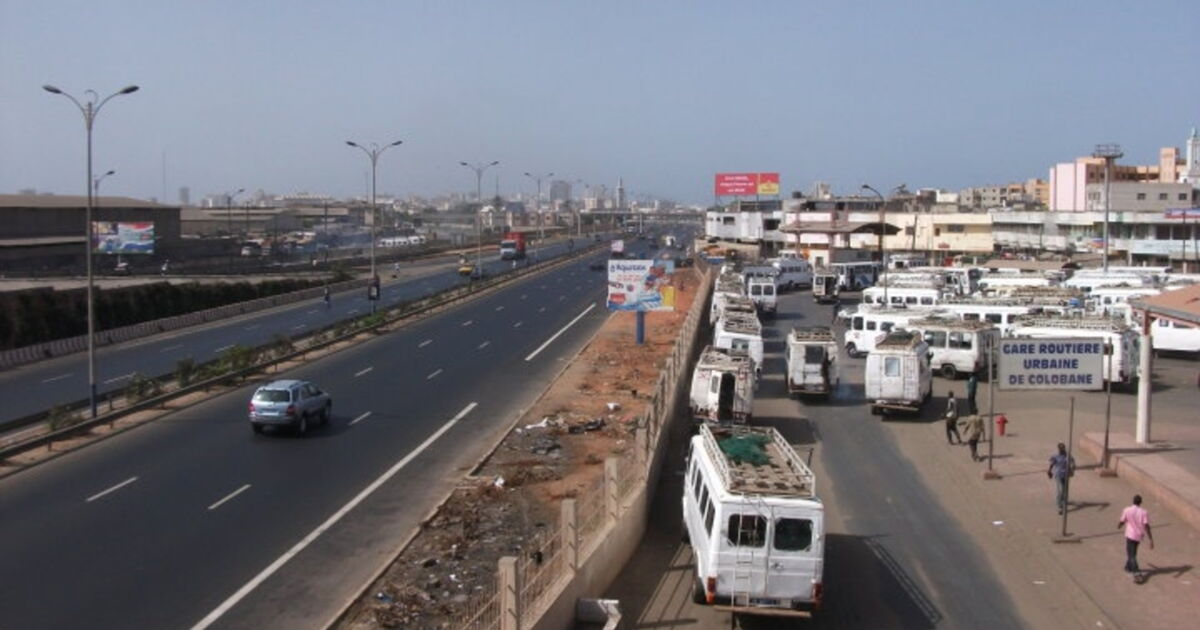 Vue d'un pont à Dakar!, - Geo.fr