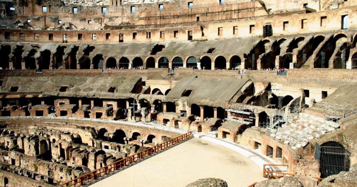 Colisée intérieur, - Geo.fr