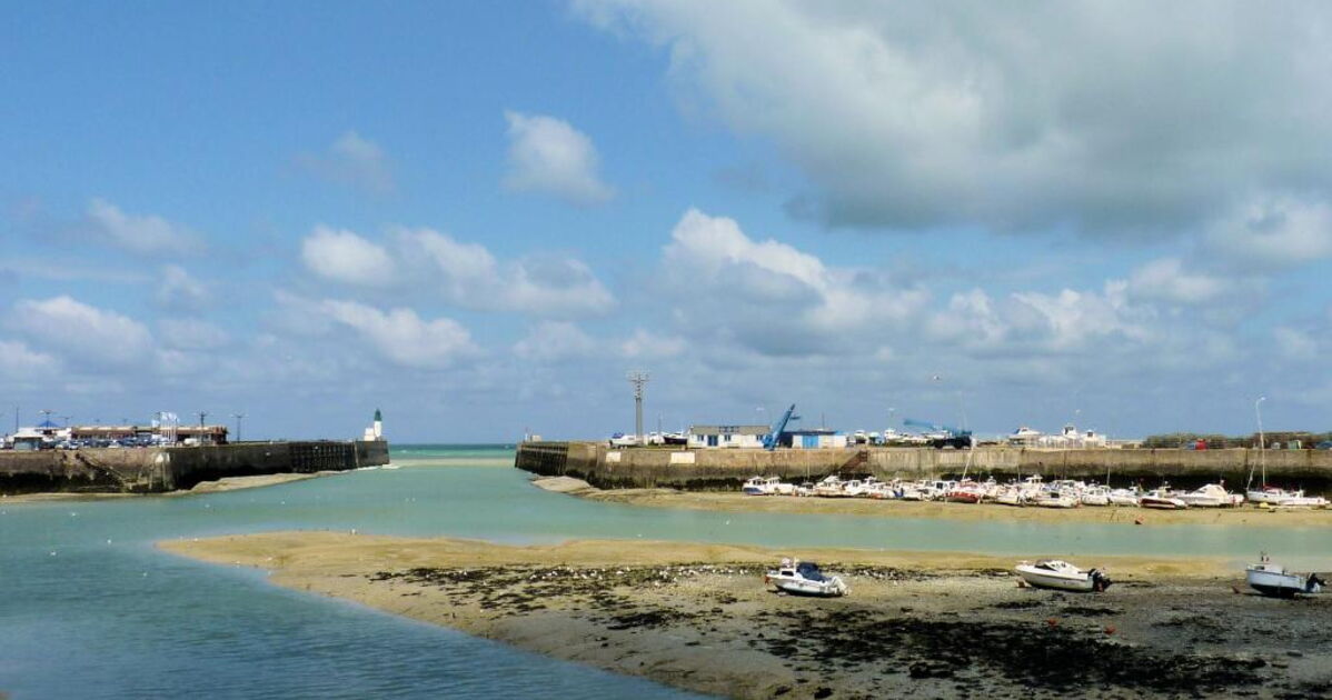Embouchure de la Bresle, La Bresle sépare Le Tréport... - Geo.fr
