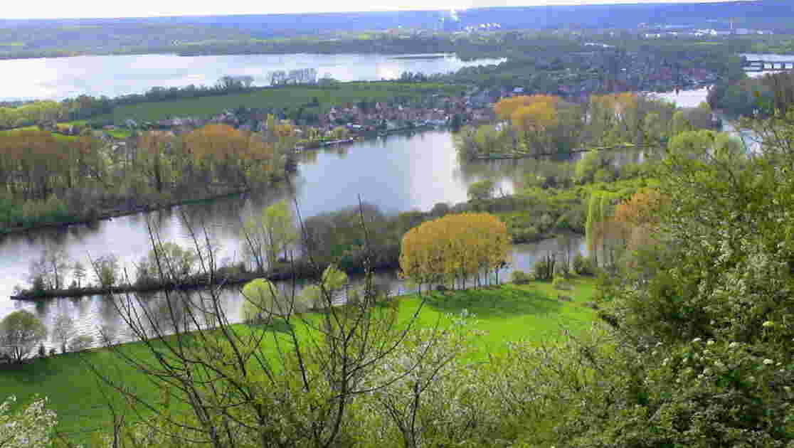 panorama à Amfreville la Mivoie, - Geo.fr