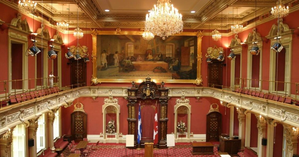 Le Parlement de Quebec, - Geo.fr