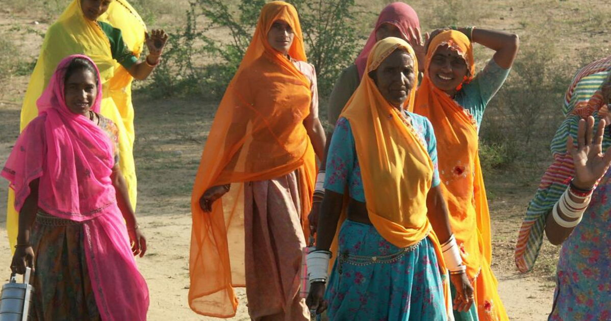 Rajasthan Nimaj 1, Sahris entre Nimaj et le village... - Geo.fr