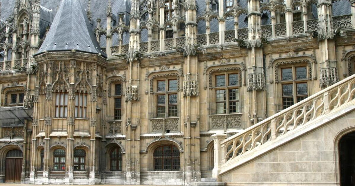 Palais de Justice Rouen, - Geo.fr