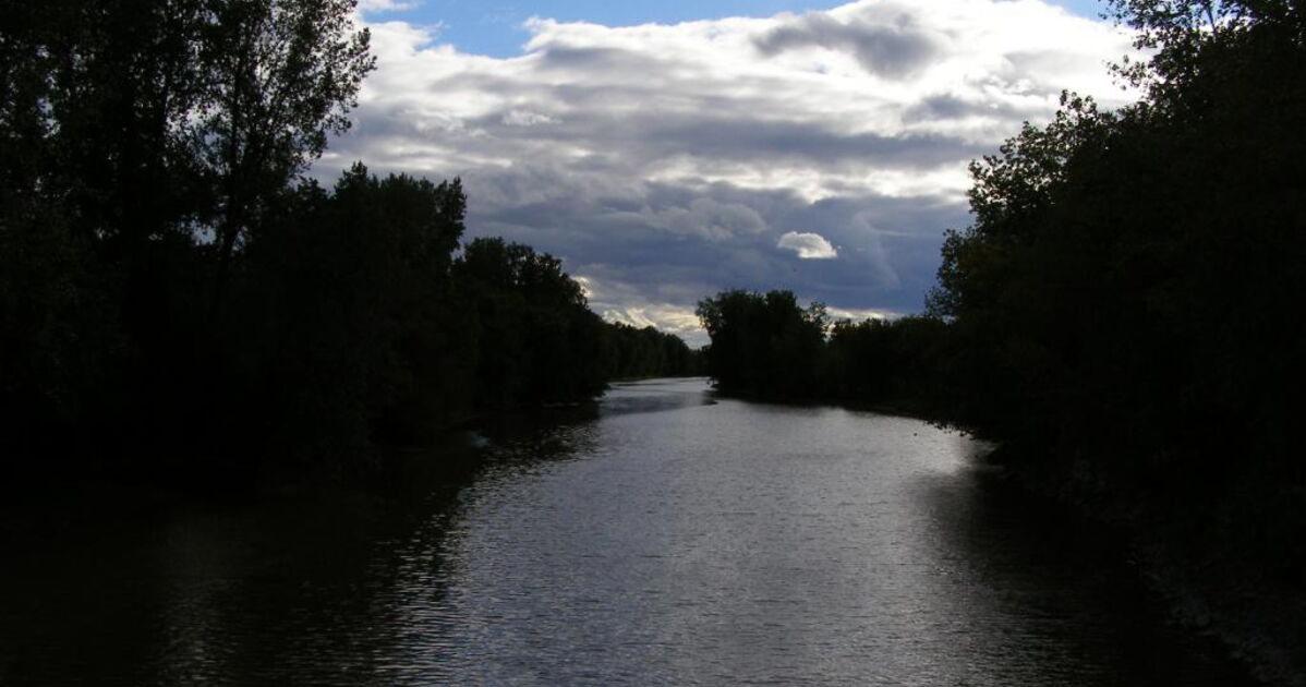 Riviere Richelieu, Depuis le pont qui mene a l Il1 - Geo.fr