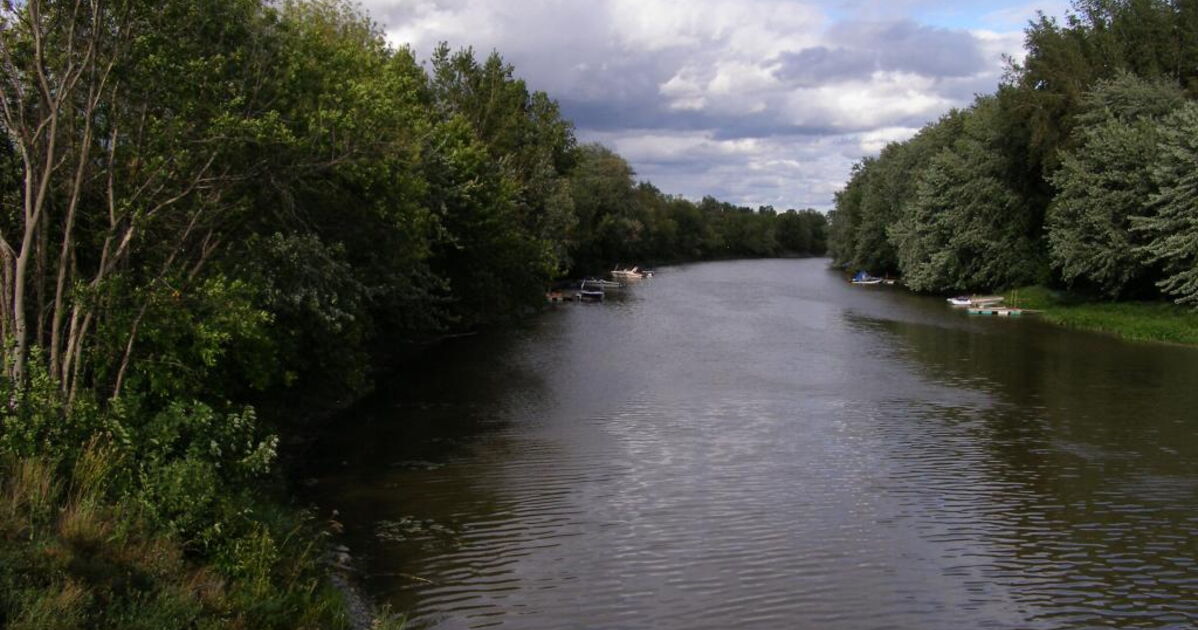 Riviere Richelieu, Photo prise depuis le pont qui1 - Geo.fr