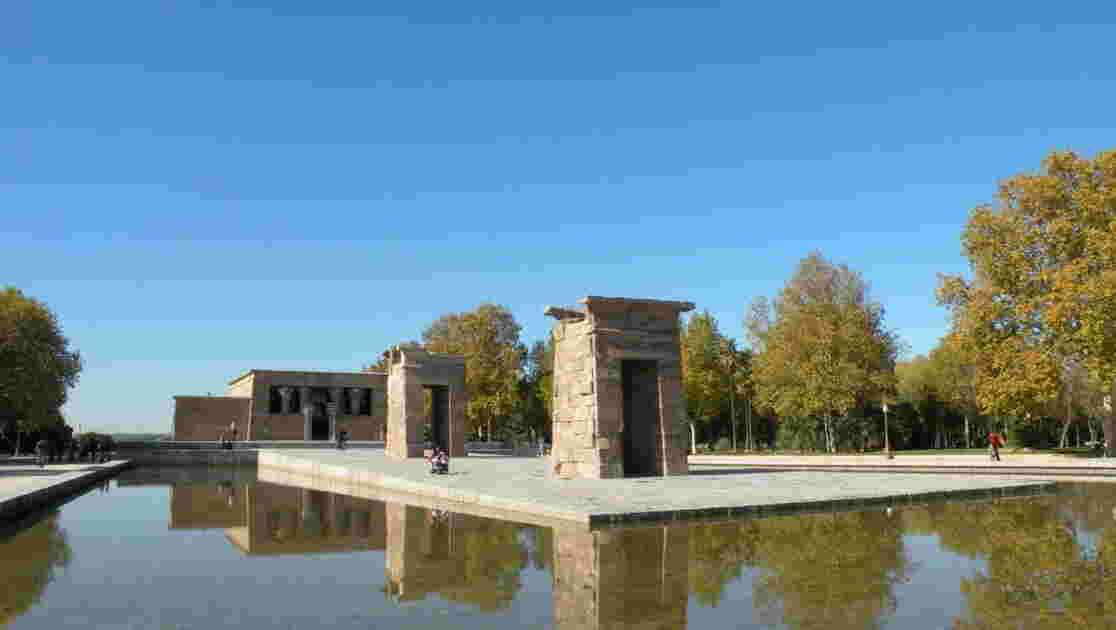 Le temple de Debod, - Geo.fr