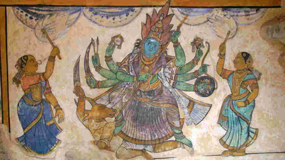 Ancienne fresque murale, - Geo.fr