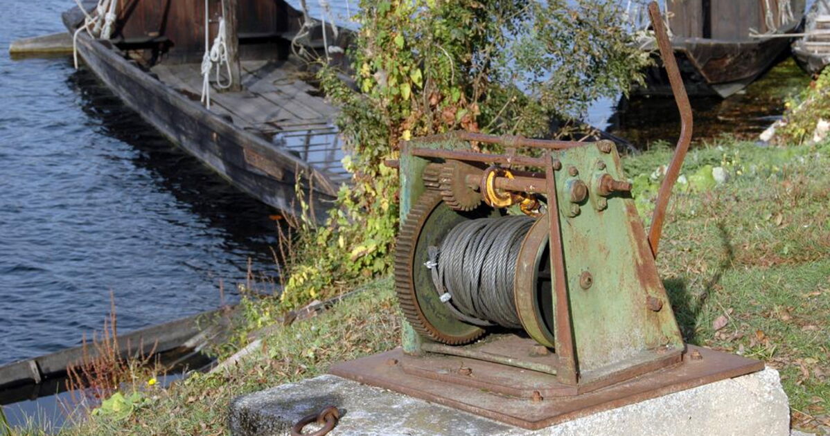 Le treuille de hallage. , - Geo.fr