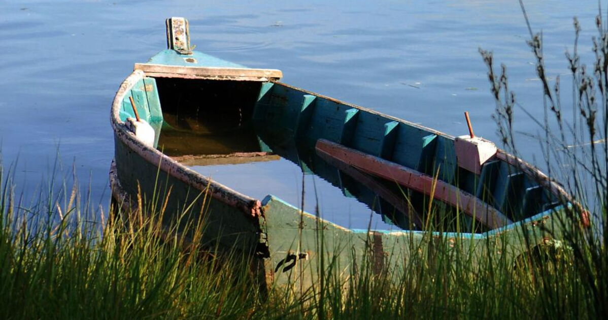 Barque - 2009 07 05 (26), Quand la barque veut refléter... - Geo.fr