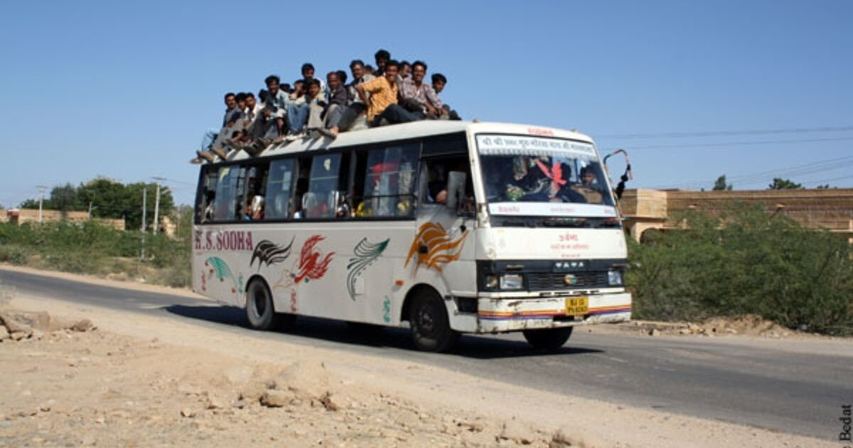 Bus indien, - Geo.fr